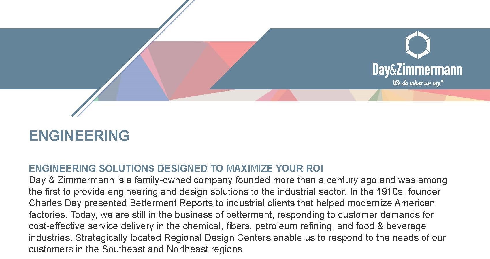 Engineering Datasheet